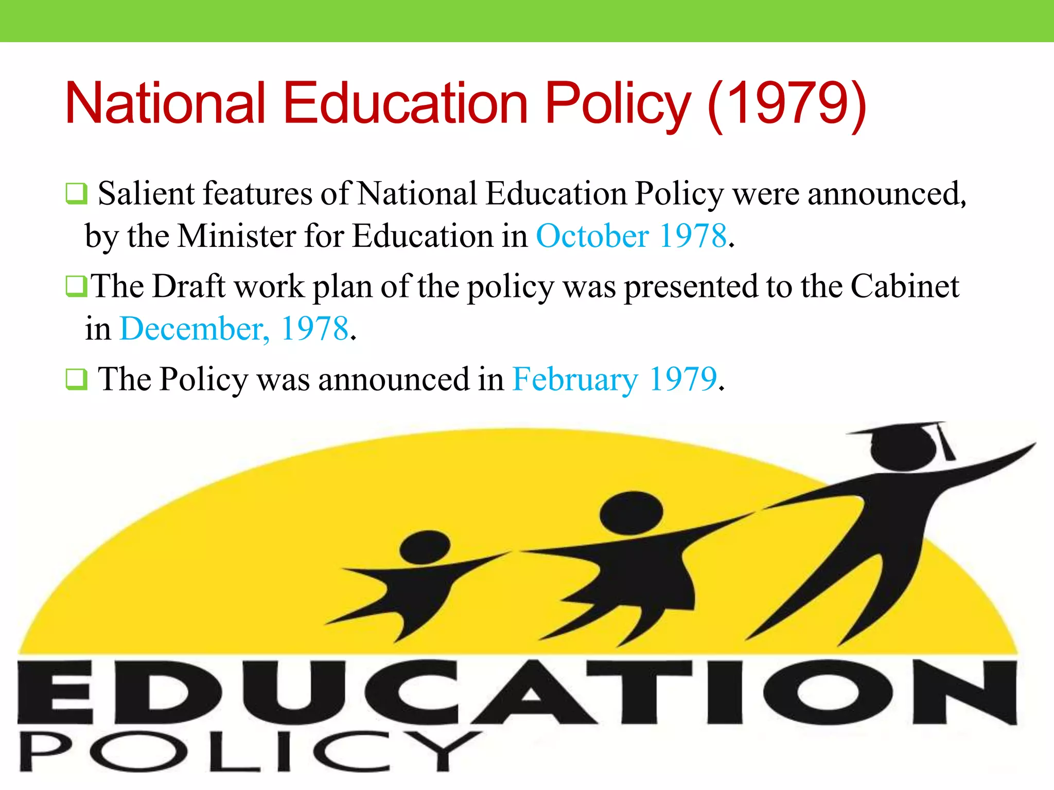 Educational policies of pakistan | PPTX