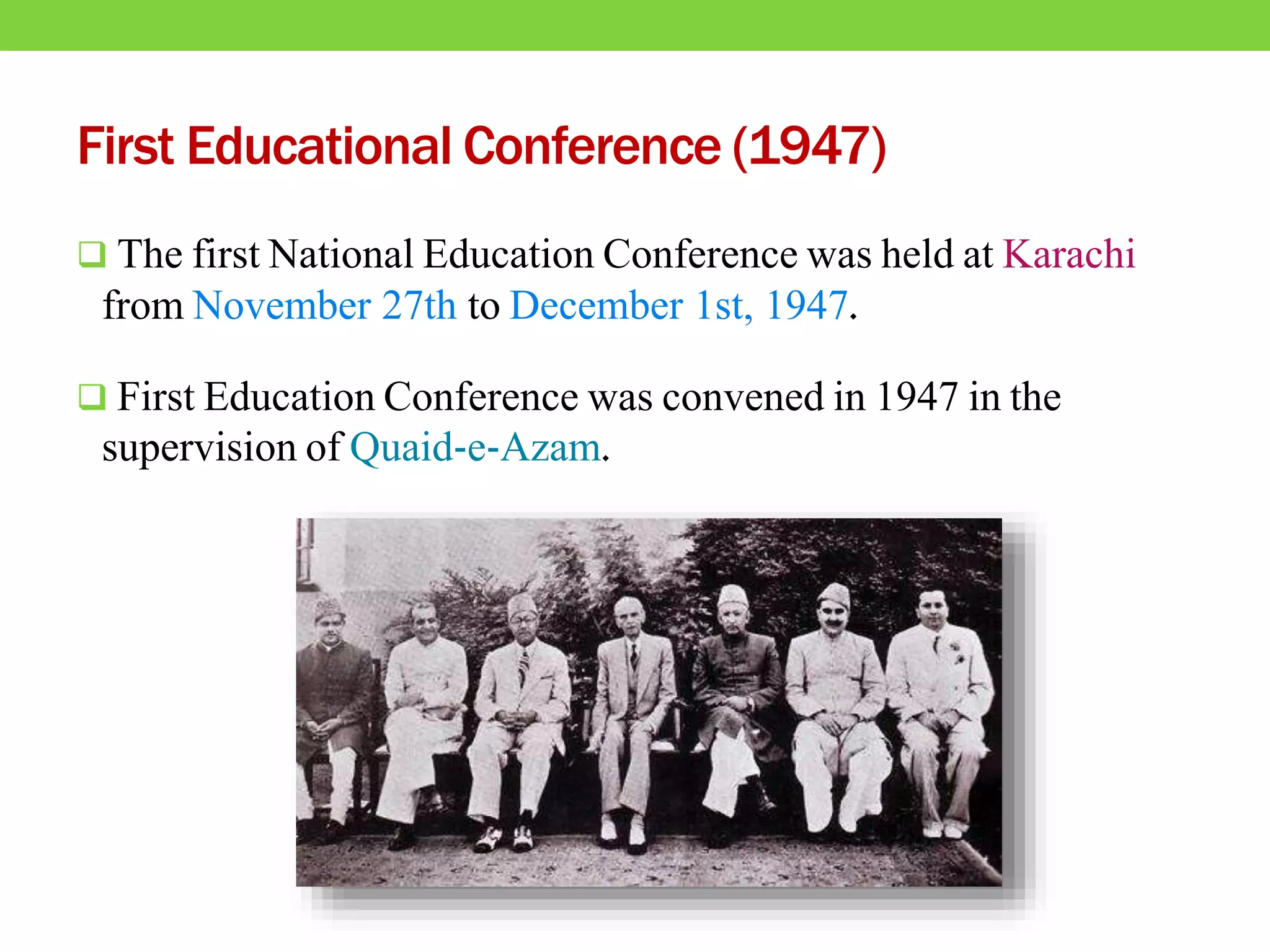 Educational policies of pakistan | PPTX