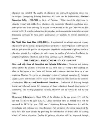 Educational policy | DOCX