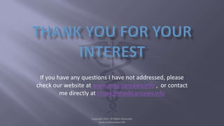Medicare Annual Wellness Visit (AWV) | PPTX