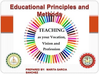 Educational Principles and Methods | PPT