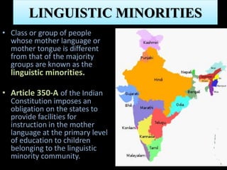 Educational Provisions for Minorities in The Constitution | PPTX