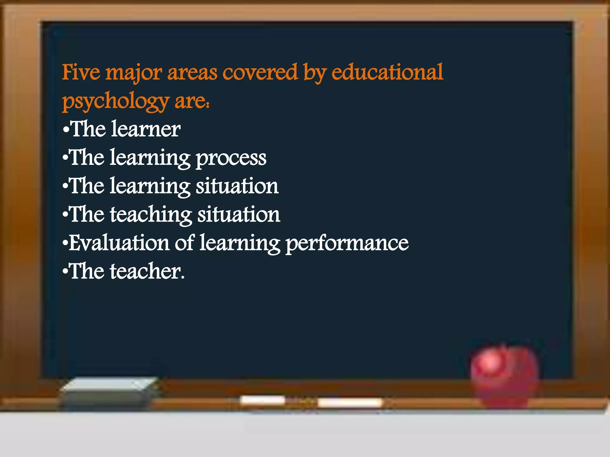 Educational psychology - introduction | PPTX