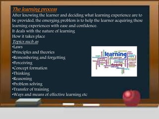 Educational psychology - introduction | PPTX