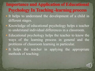 Educational Psychology | PPT