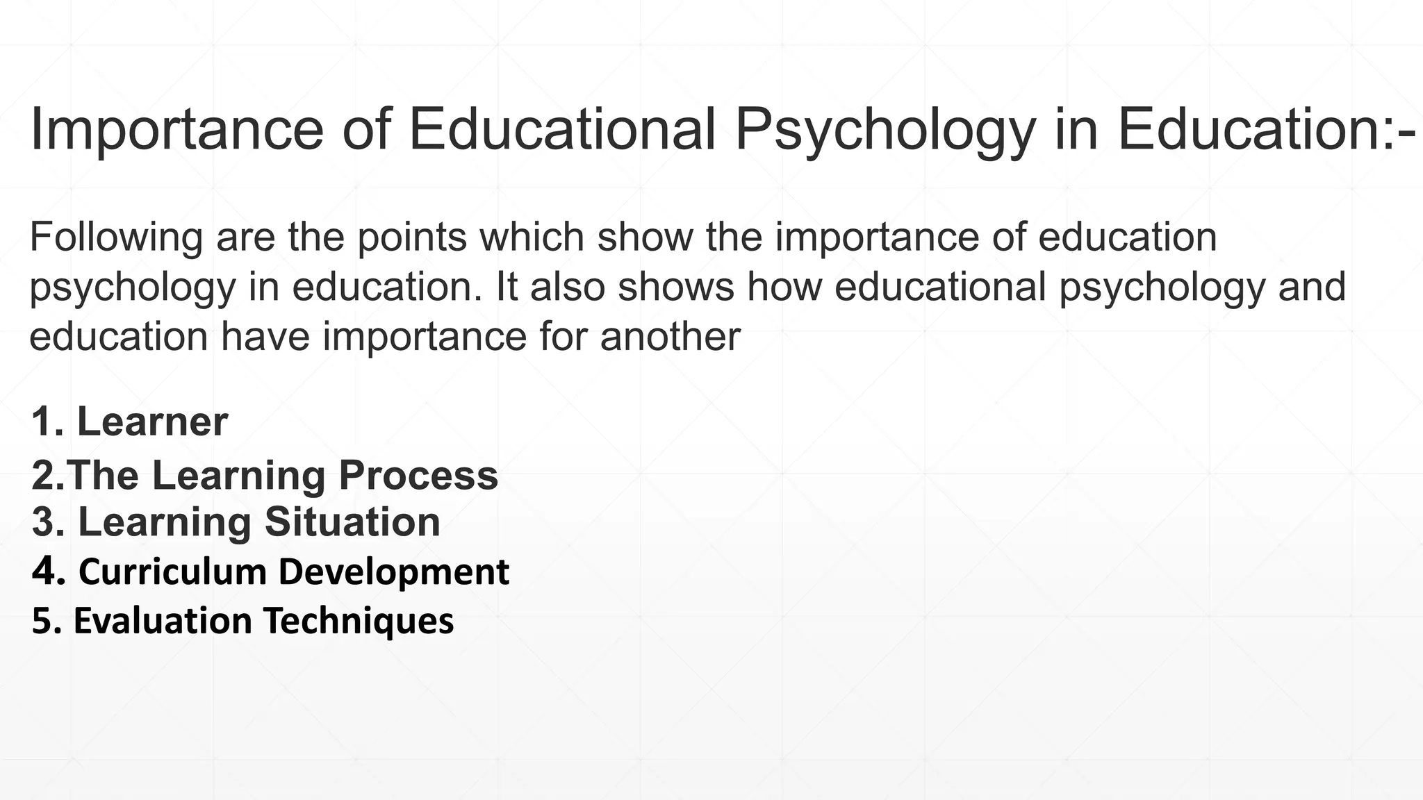 Educational psychology Presentation | PPTX
