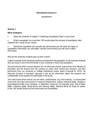 Educational research i (1) | DOCX