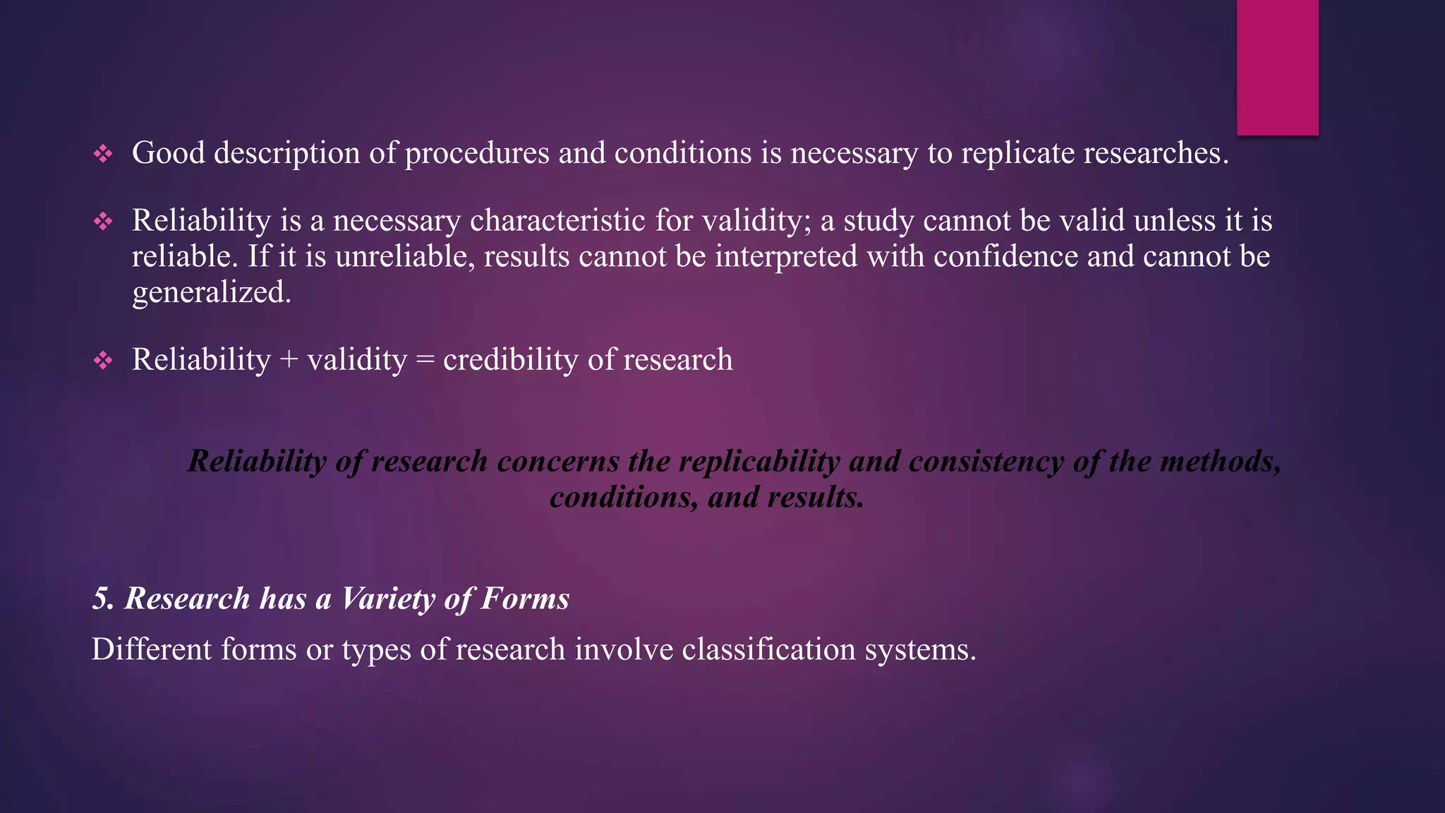 Nature and Classification of Educational Research (Part 1) | PPTX