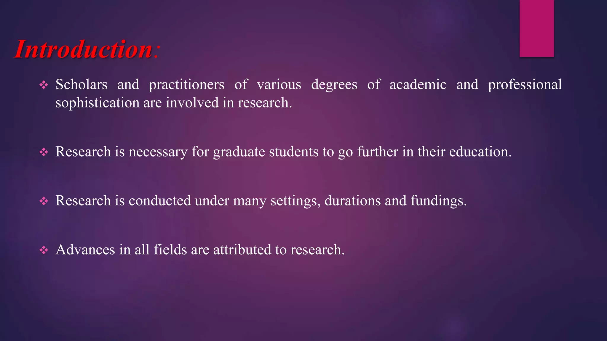Nature and Classification of Educational Research (Part 1) | PPTX