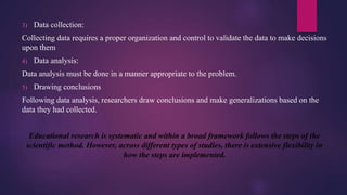 Nature and Classification of Educational Research (Part 1) | PPTX