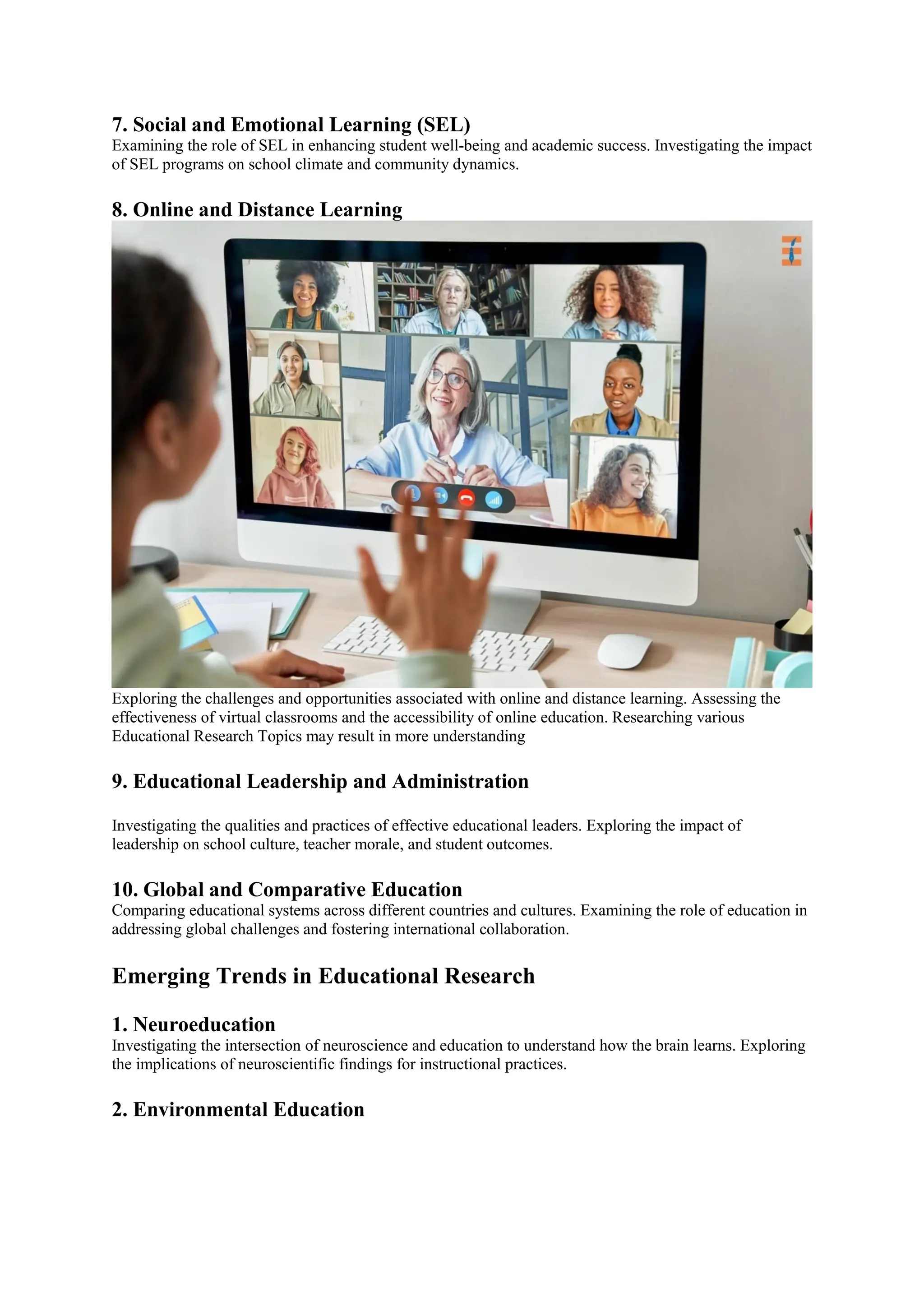 Educational Research Topics: Navigating the Path to Knowledge and ...