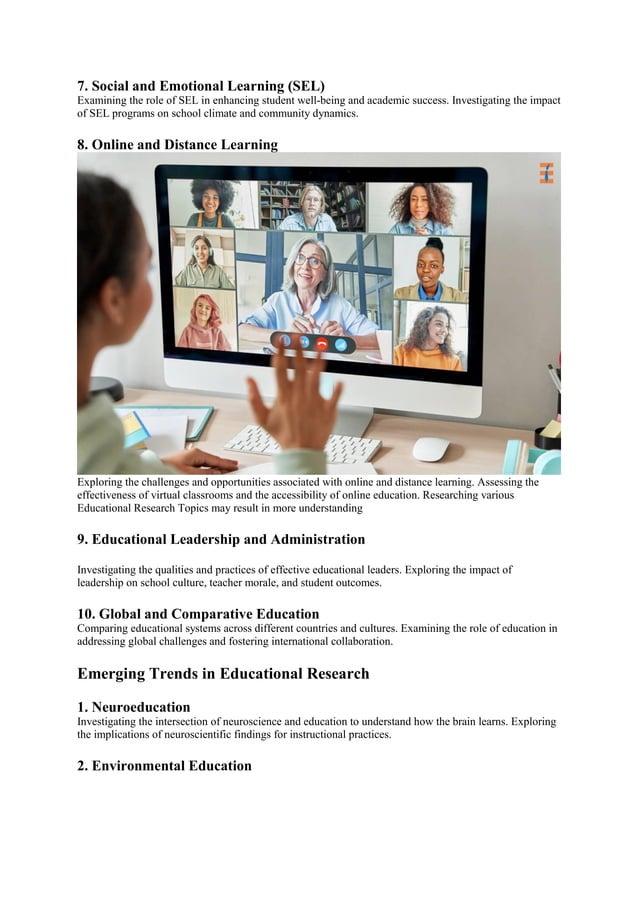Educational Research Topics: Navigating the Path to Knowledge and ...