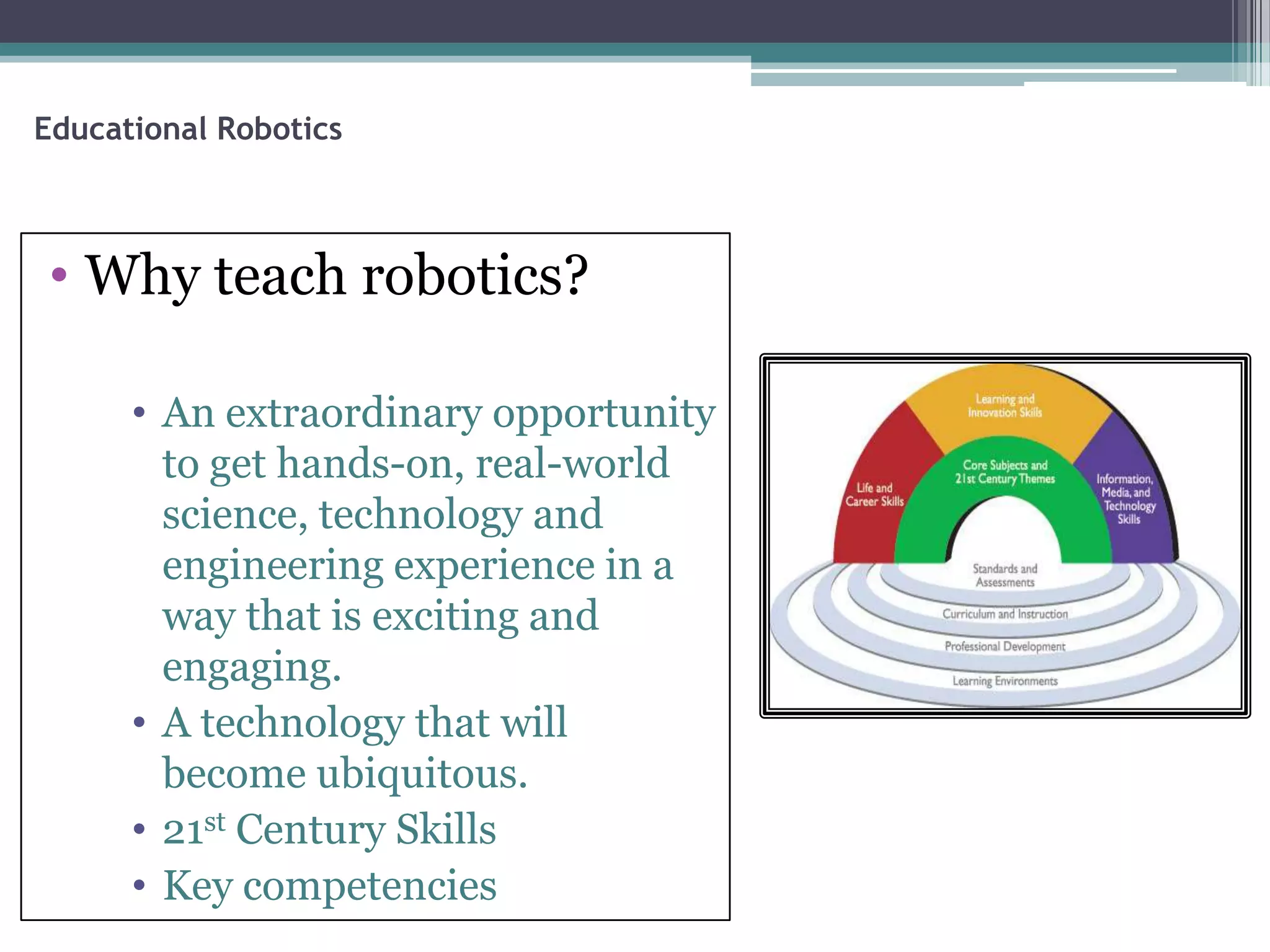 Educational robotics | PPTX
