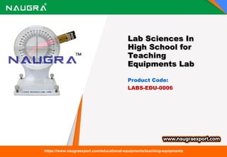Educational School Lab Instruments Manufacturers.ppt