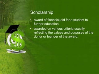 Educational service contracting | PPTX