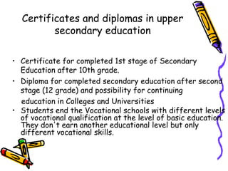 Educational system in Bulgaria | PPT
