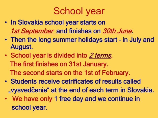 Educational system in slovakia | PPT