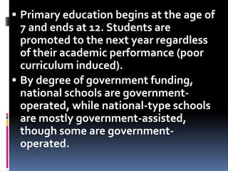 Educational system malaysia | PPTX