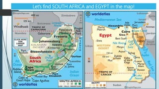 Educational System of South Africa and Egypt | PPTX