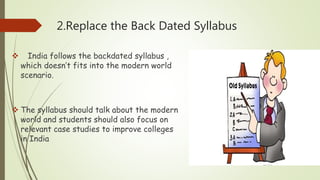Educational system in india (by SRM STUDENTS) | PPT