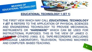 Educational technology | PPTX