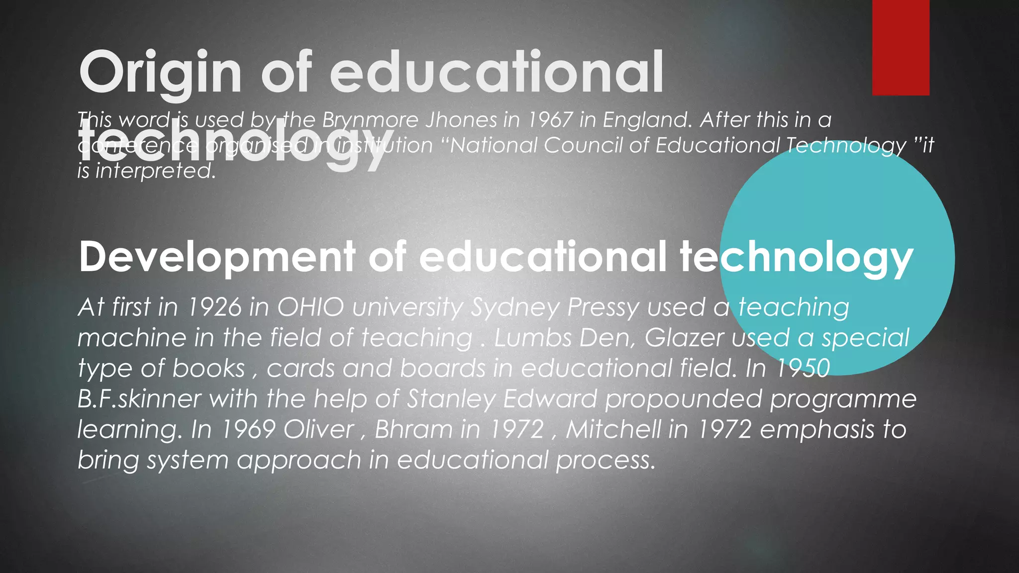 EDUCATIONAL TECHNOLOGY| by Dr. Santosh Sharma | ODP