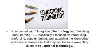 Educational technology 2 | PPT
