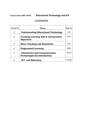 Educational Technology and ICT Bed dde .pdf