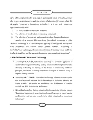 Educational Technology and ICT Bed dde .pdf