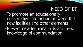 Educational technology and tv radio simulation | PPT