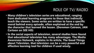 Educational technology and tv radio simulation | PPT