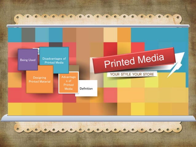 Educational technology chapter 7 printed media | PPTX