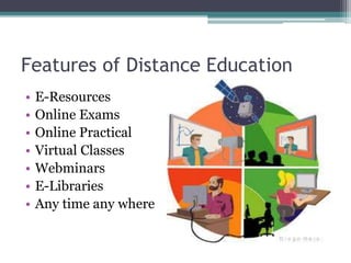 Educational technology @ distance & open education | PPTX