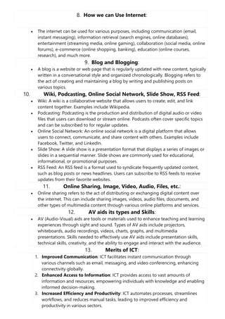 Educational Technology ICT - Solved Notes .pdf