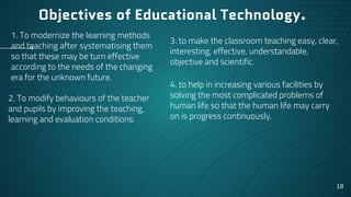 Dr. Rajashekhar Shirvalkar Educational technology module 1 | PPTX