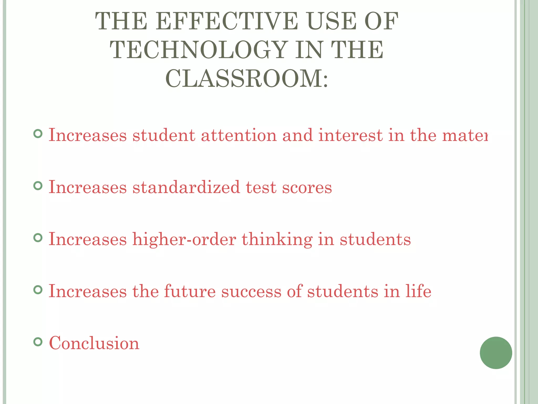 Educational technology presentation | PPT