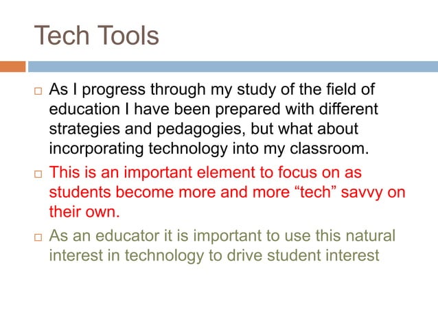 Educational Technology Toolbox | PPT