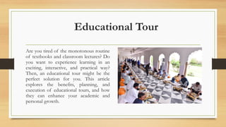 Educational Tour | PDF