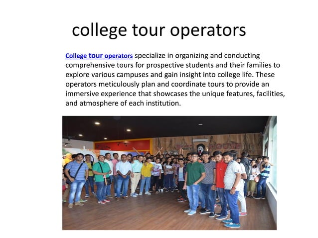 Educational Tour Operators - Edutour.pdf