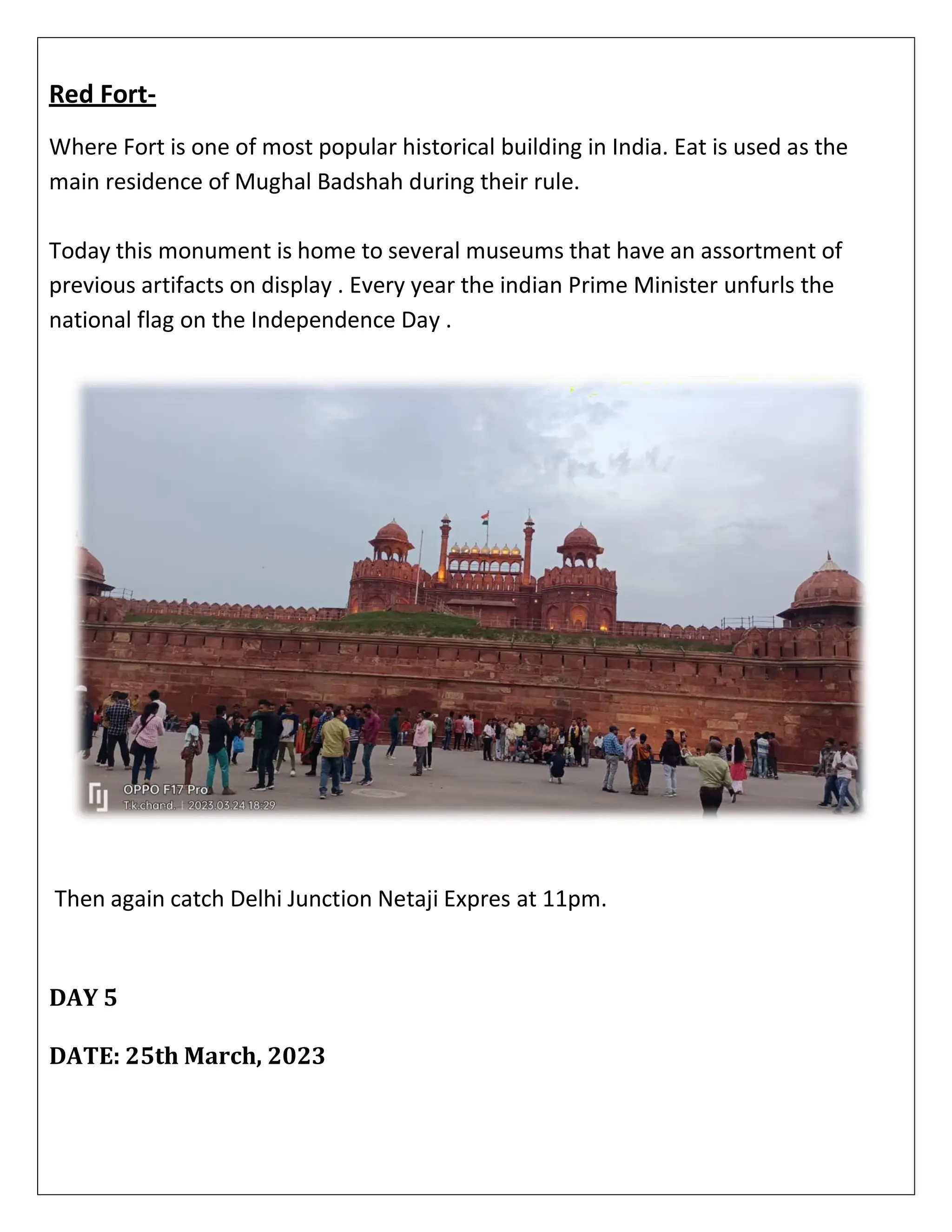 Educational Tour Report teksingh for education tour are enjoying and ...