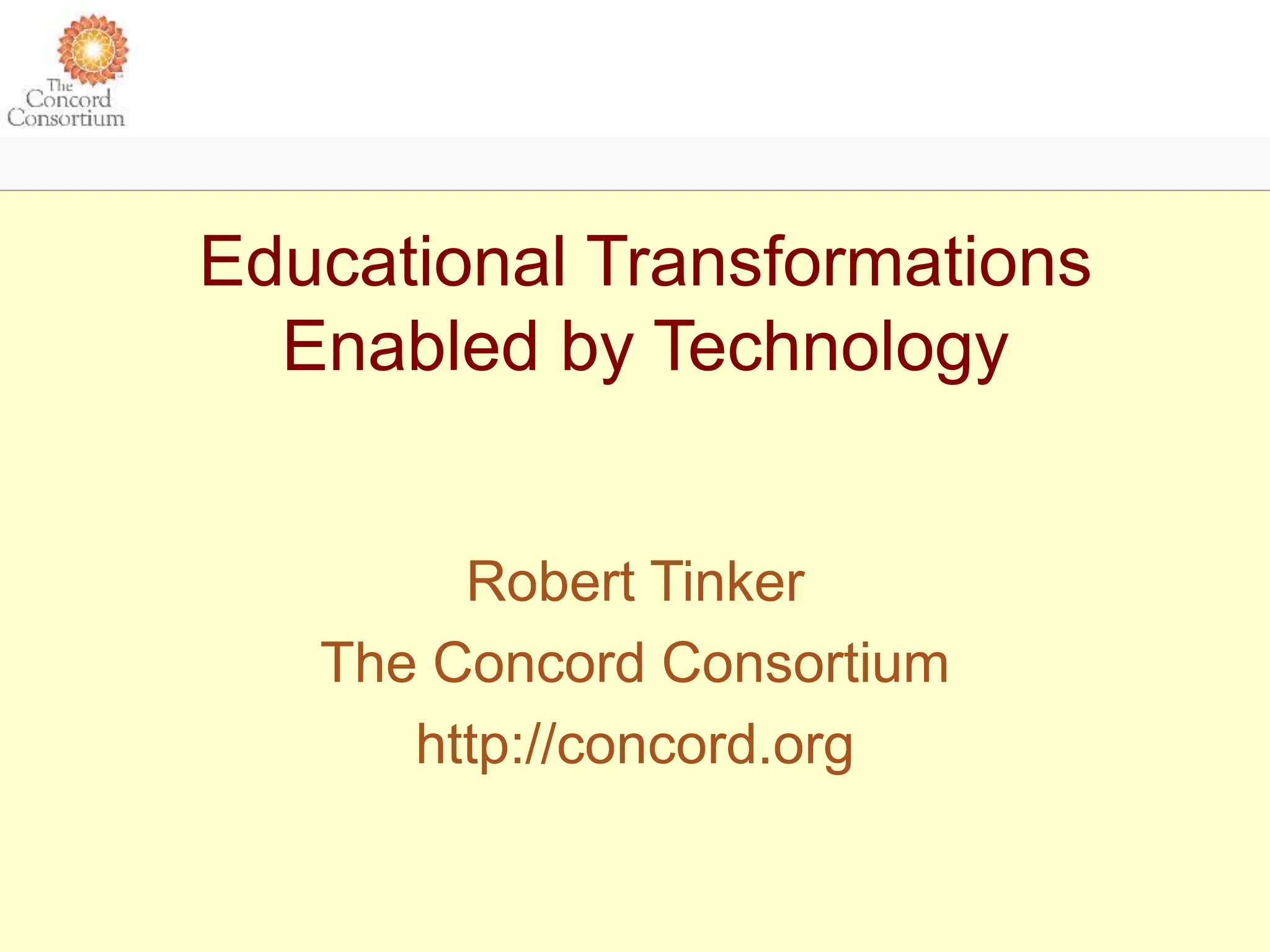 Slide presentation on educational transformation.ppt