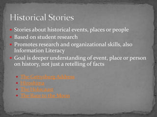 Educational Uses of Digital Storytelling | PPT