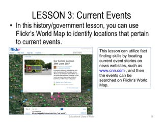 Educational Uses Of Flickr | PPT