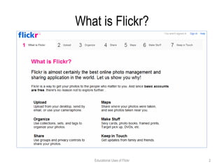 Educational Uses Of Flickr | PPT