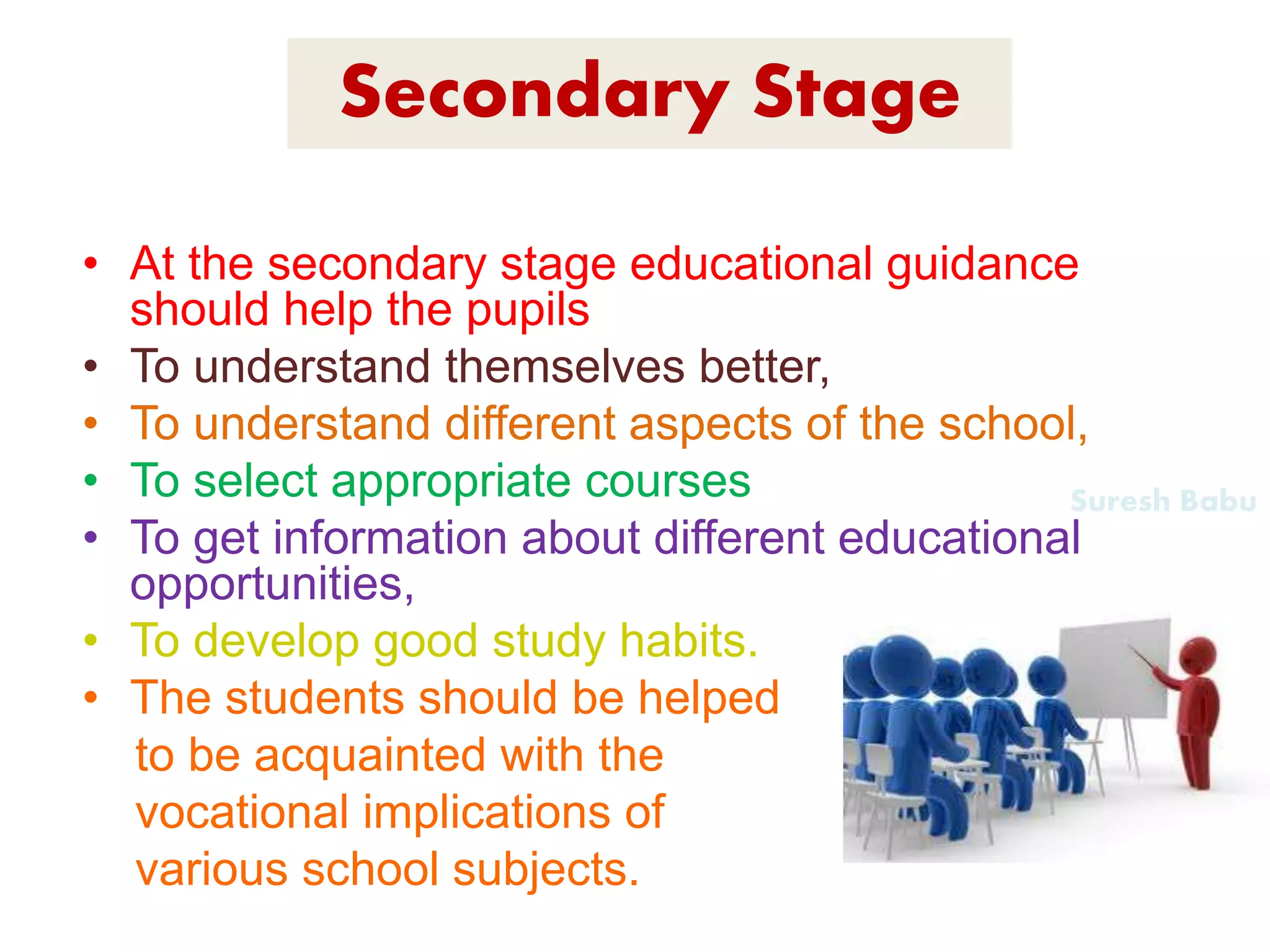 Types of Guidance - Educational, Vocational, Personal and Group ...