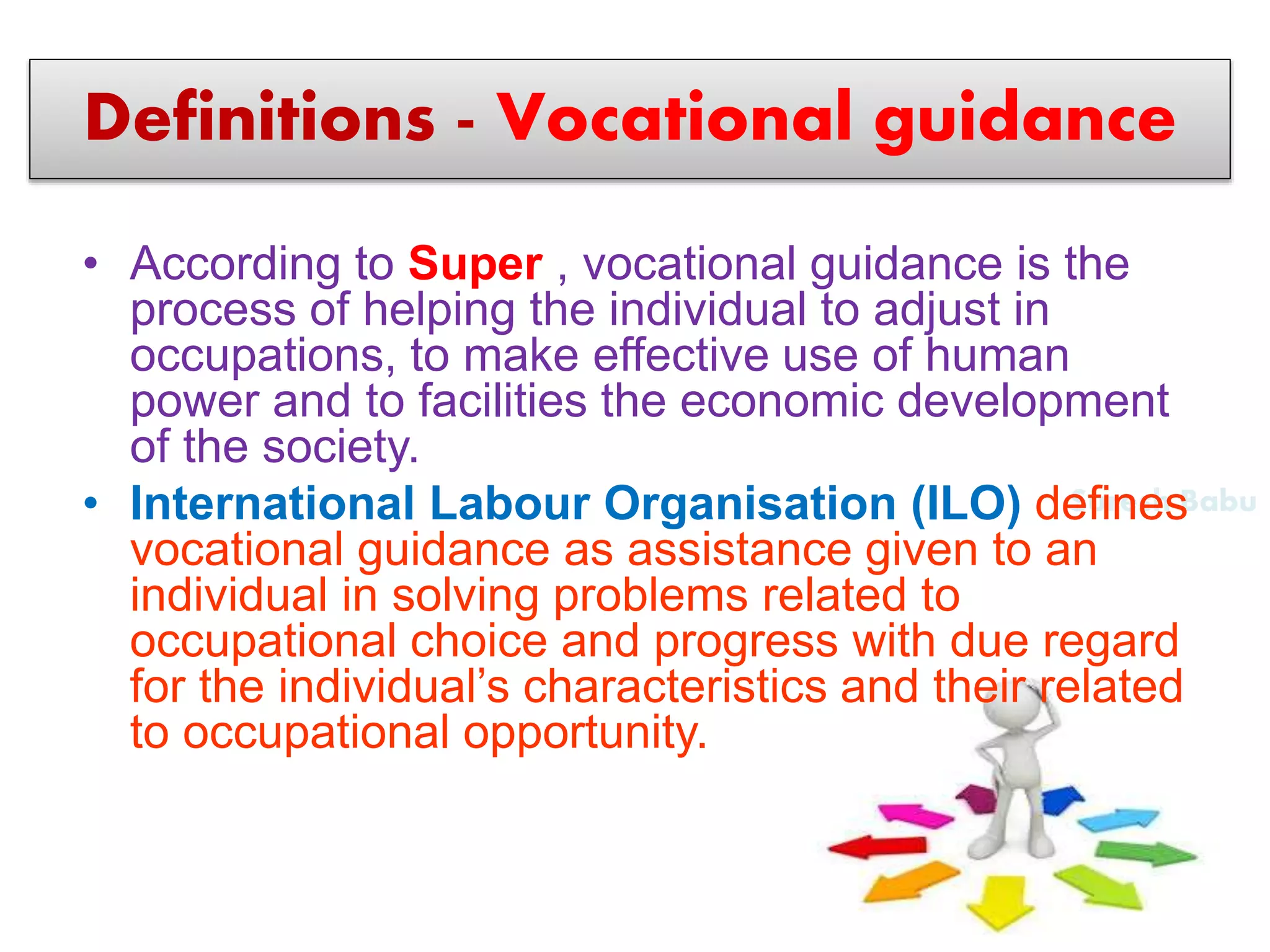 Types of Guidance - Educational, Vocational, Personal and Group ...