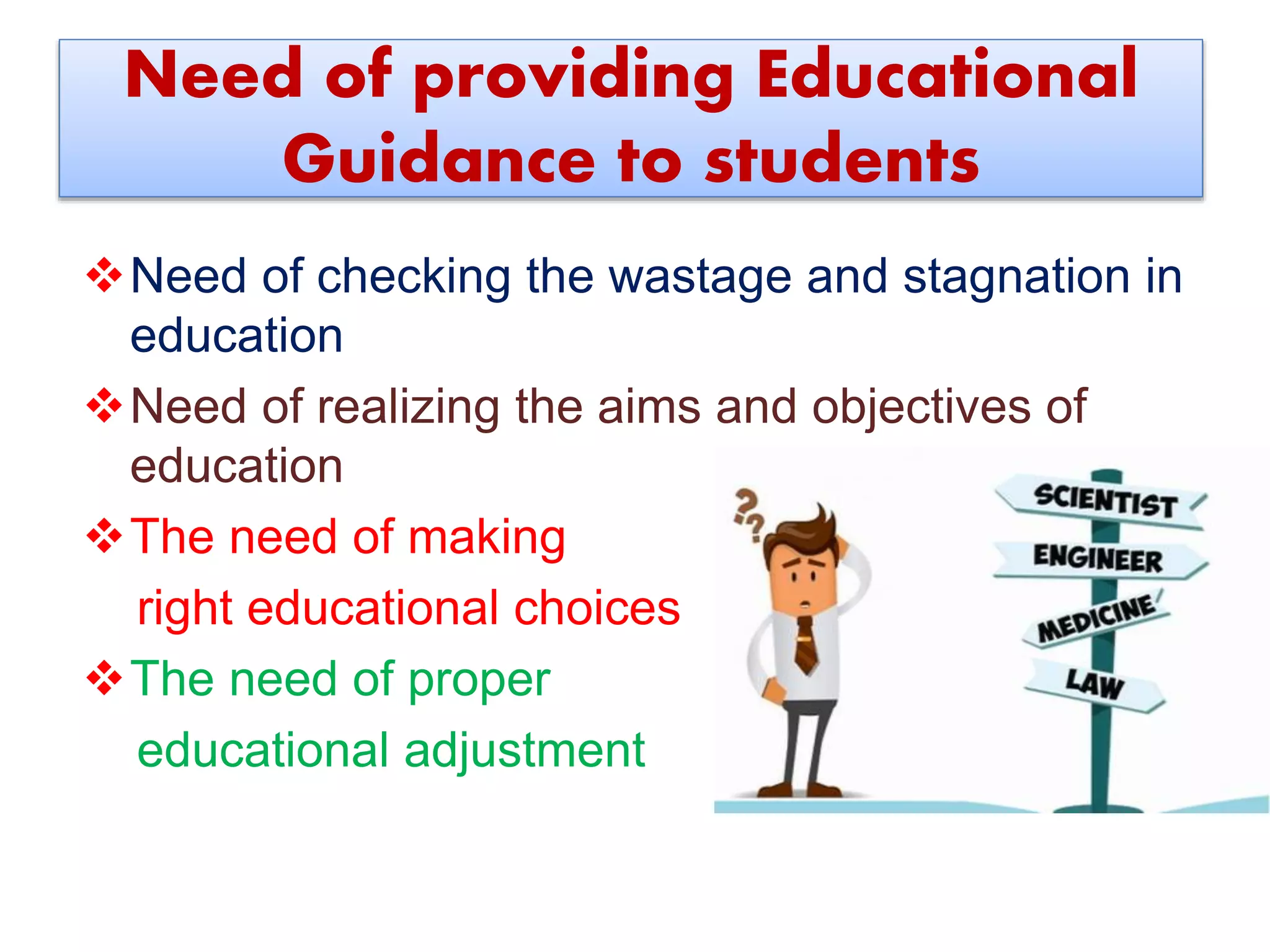 Types of Guidance - Educational, Vocational, Personal and Group ...