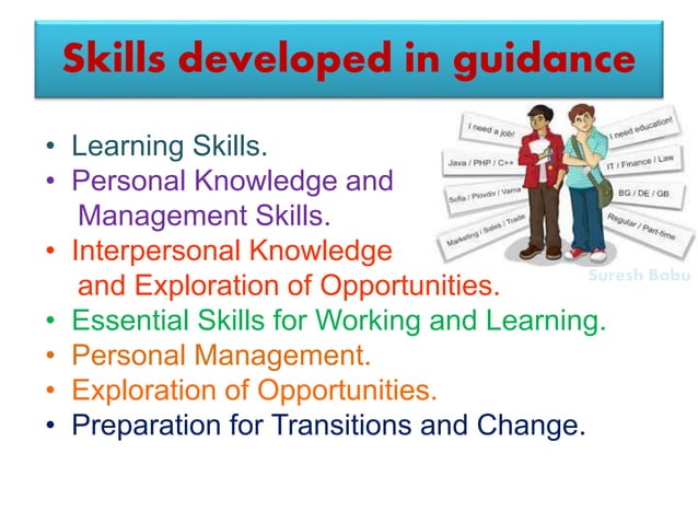 Types of Guidance - Educational, Vocational, Personal and Group ...