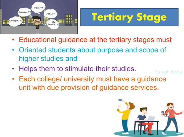 Types of Guidance - Educational, Vocational, Personal and Group ...