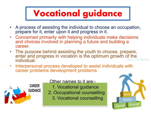 Types of Guidance - Educational, Vocational, Personal and Group ...
